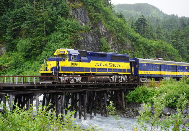 Train from Whittier to Anchorage via Glacier Discovery Train | Alaska Shore Excursions
