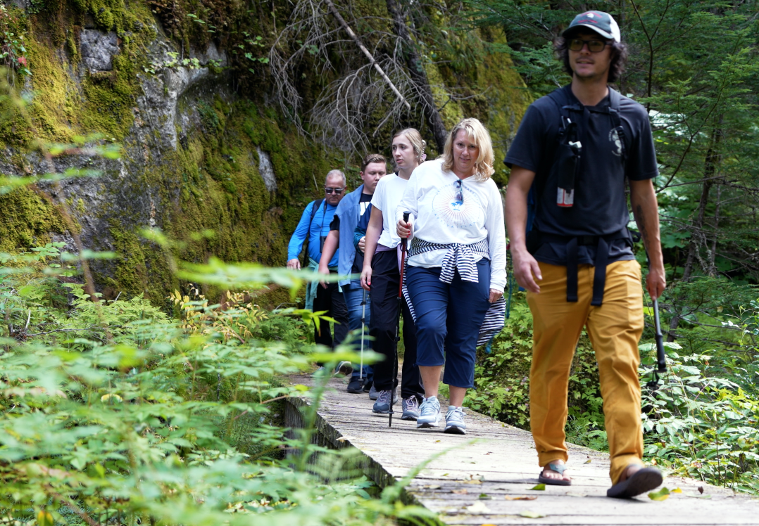 Skagway Chilkoot Trail Hike Float Summit Drive Alaska Shore Excursions