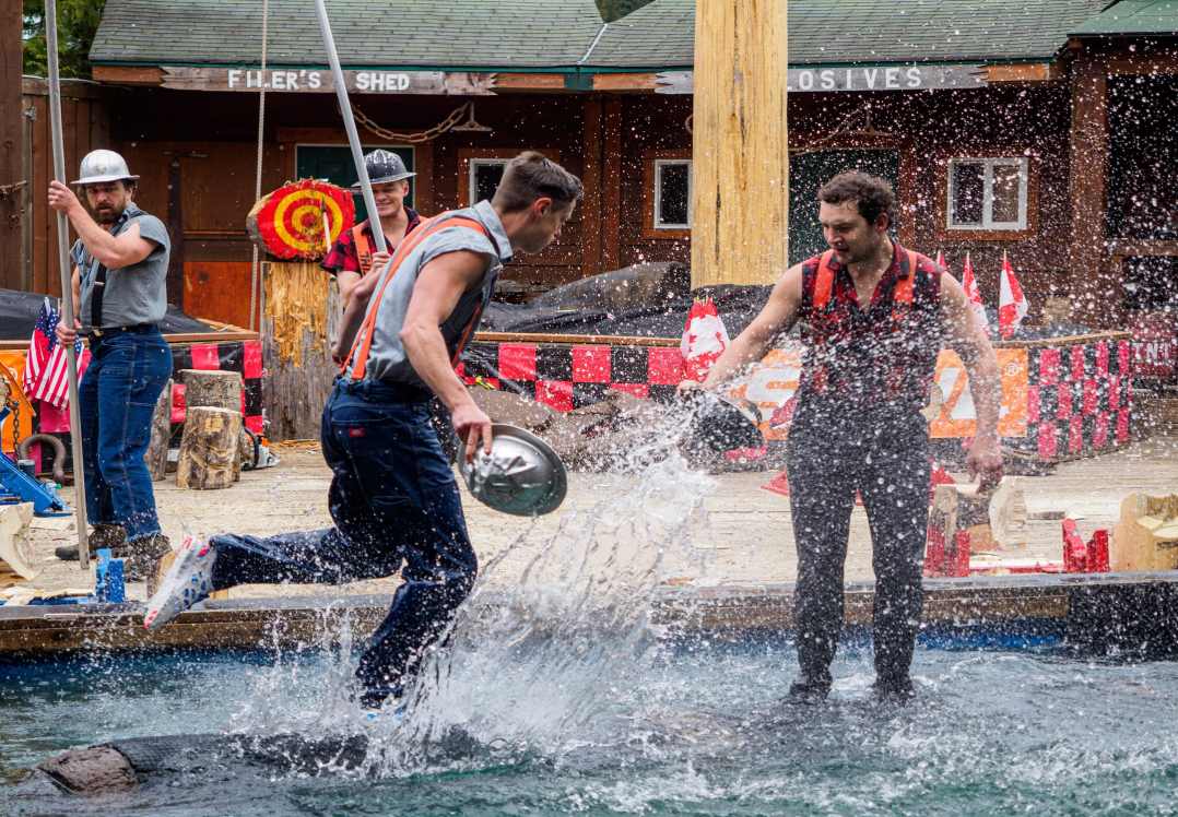 Great Alaskan Lumberjack Show & Harbor Haus Crab Feast | Alaska Shore ...