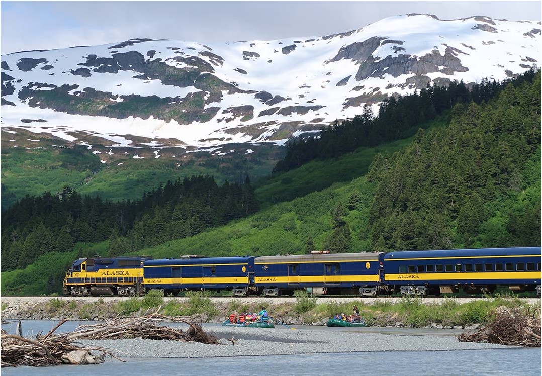 Train from Anchorage to Whittier via Glacier Discovery Train | Alaska Shore Excursions